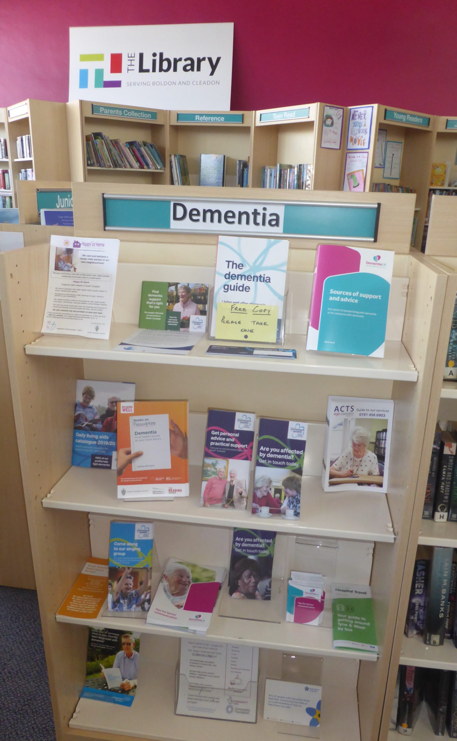 New Dementia books collection now available - Boldon & Cleadon ...